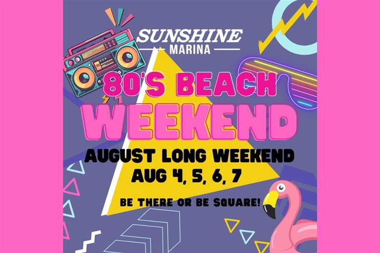 80's Beach Weekend